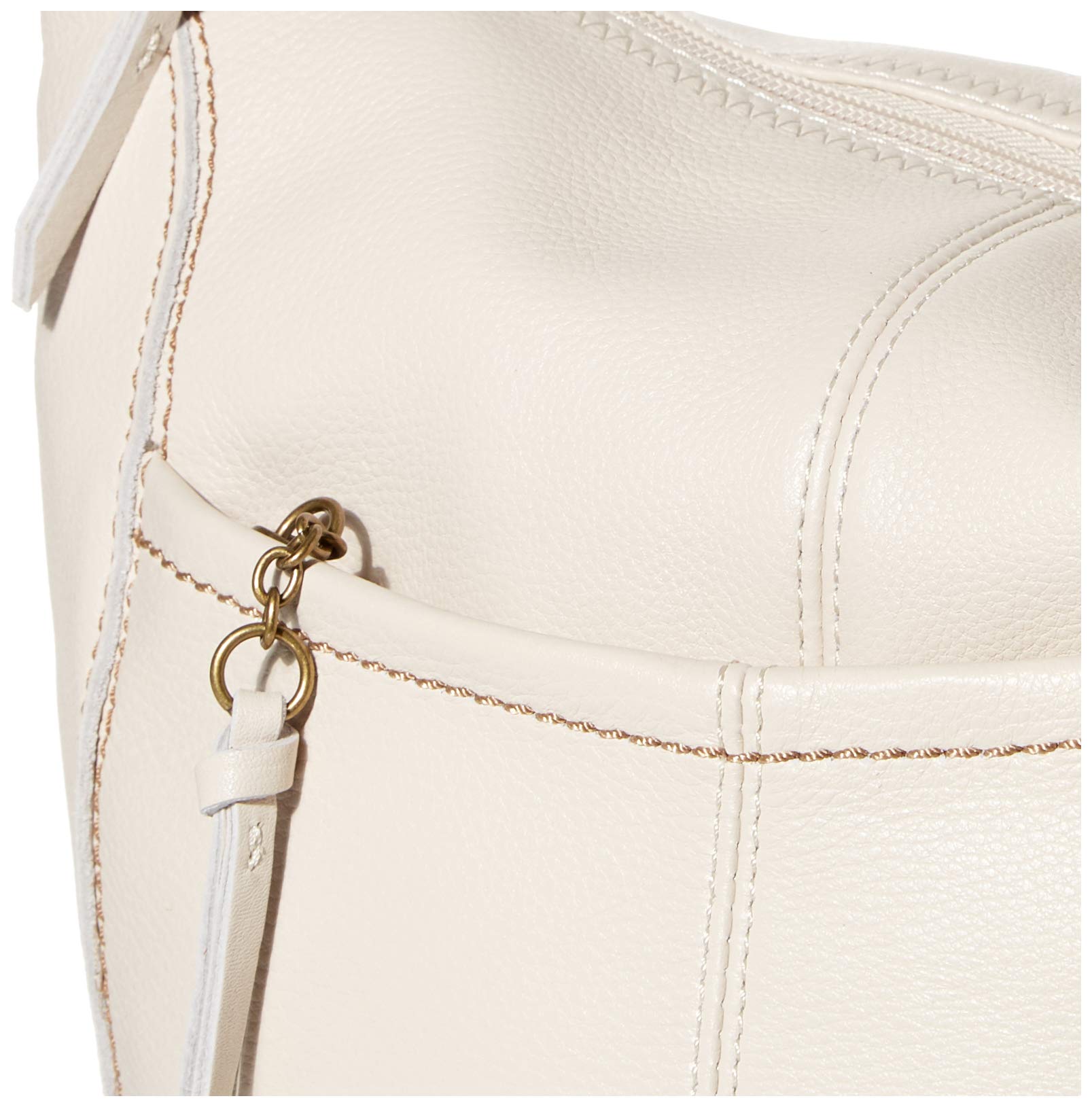 The Sak womens Iris Large Hobo Bag in Leather, Sone Floral Embossed, One Size US