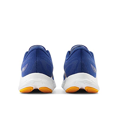 New Balance Men's Fresh Foam X Embar V1 Running Shoe, Night Sky/Hot Marigold, 10.5