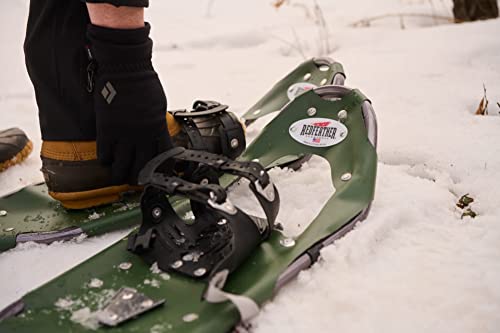 Redfeather Snowshoes Trek 35 SV2,Green - Aluminum - Made in The USA