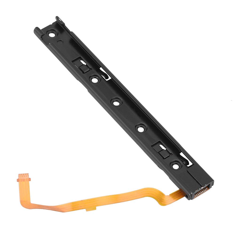 Rinbers Left Right Slide Rail Slider Bracket with Sensor Flex Cable Replacement for Nintendo Switch NS 2017 Console HAC-001 Slide Bar