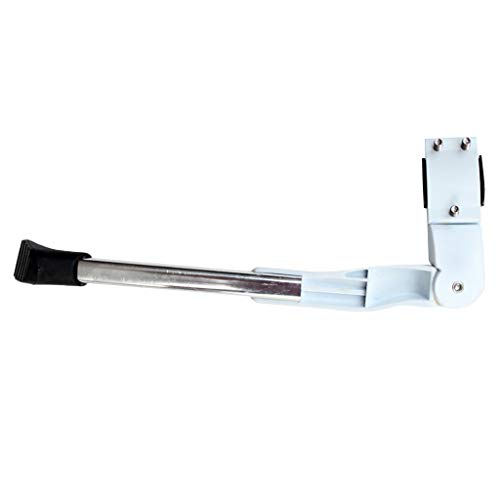 Zerlibeaful Kickstand Stand Kick Aluminum Bike Side MTB Bicycle Adjustable Alloy Road Bike Accessories 3000 Hand Pump (White, One Size)