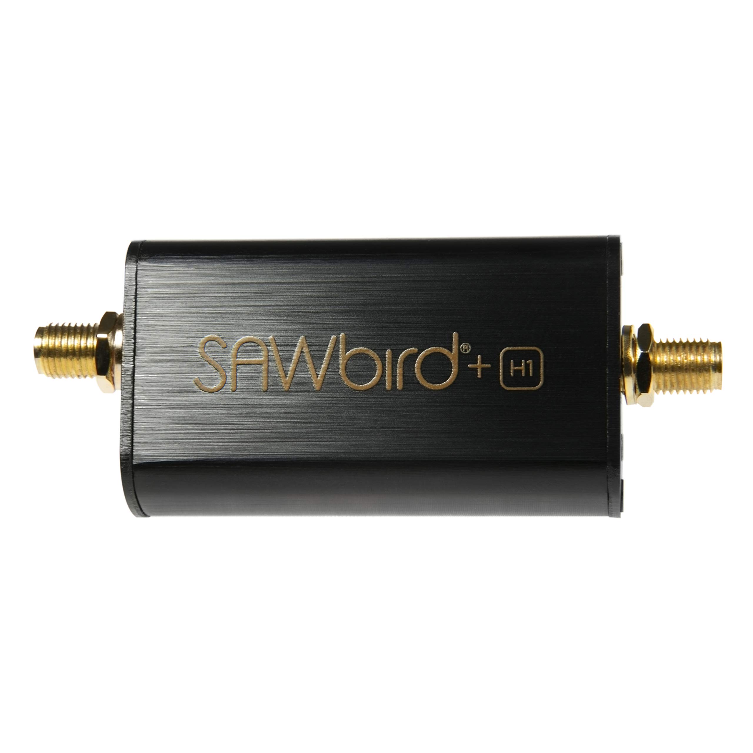 Nooelec SAWbird+ H1 - Premium Saw Filter & Cascaded Ultra-Low Noise Amplifier (LNA) Module for Hydrogen Line (21cm) Applications. 1420MHz Center Frequency. Designed for Software Defined Radio (SDR)
