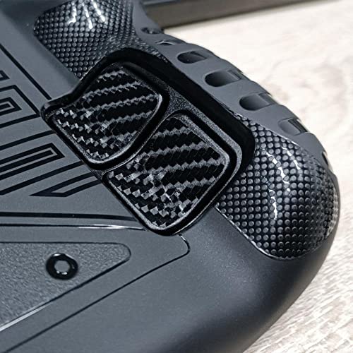 TGDPLUE Protect Skin Set for Steam Deck with Touch pads Skins,Auxilliary Buttons Skin,4 Thump Grip Caps,Rubber Dust Plugs