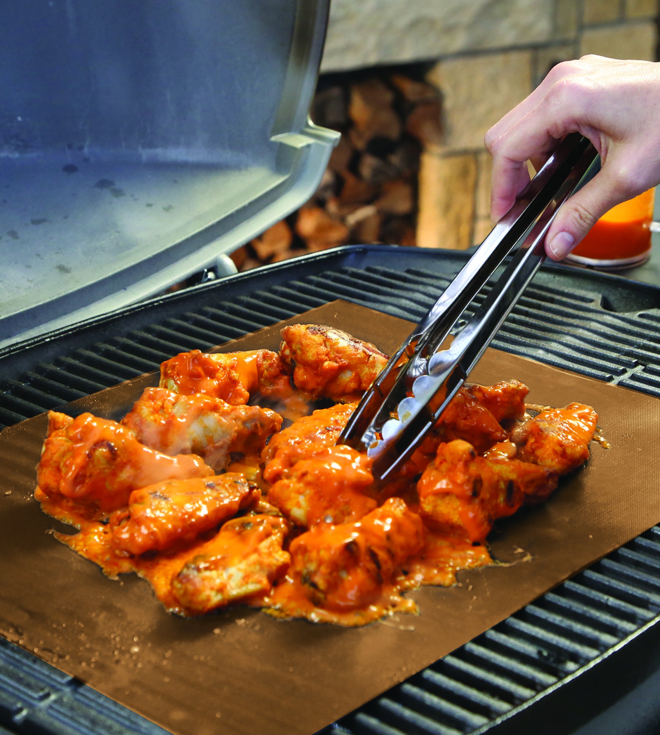 YOSHI GRILL & BAKE MATS (2 Pack), Copper