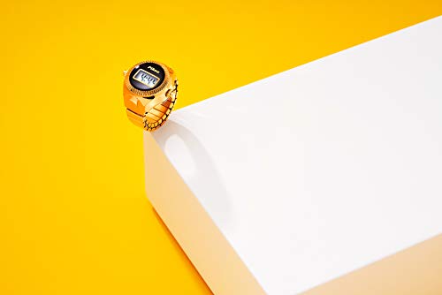 Pikoo: Unisex Digital Ring Watch w/Made in Japan Movement, One Size Fits All (Classic Black)