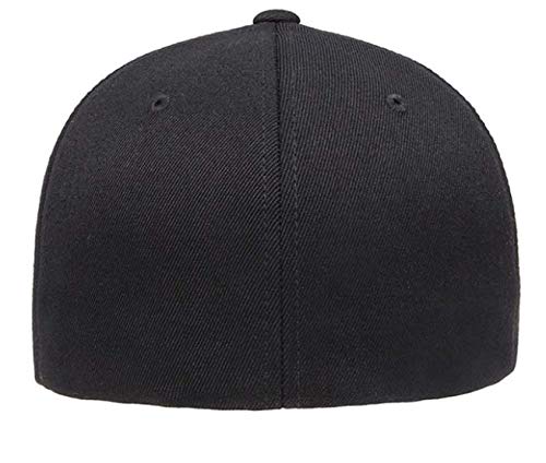 Pacific Northwest Flexfit HAT (Black, S/M)