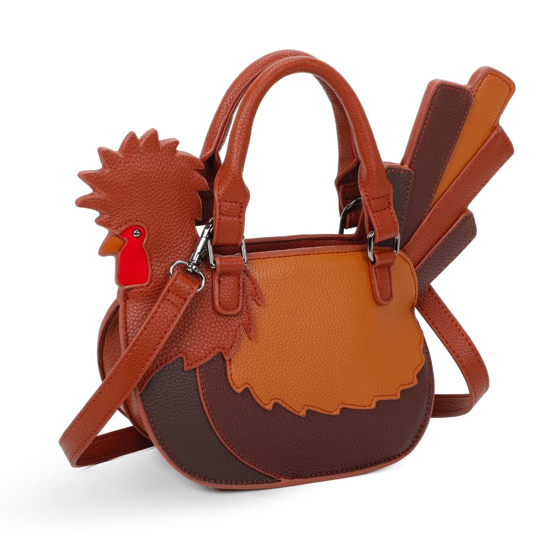 The Original Chicken Handbag, Chicken Shaped Handbags For Women, Patented Chicken Purse, made with durable and quality leather