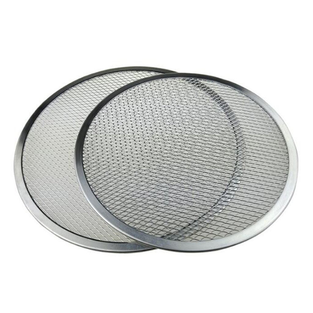 Unknown 2pcs Round Aluminum Screen Mesh Oven Plate 16inch