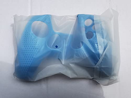 PS5 Silicone Skin Case Accessory for PS5 DualSense Controller, PS5 Controller Skin x 1, MULTIPLE Colours Available in Black/Red/Blue (Blue)