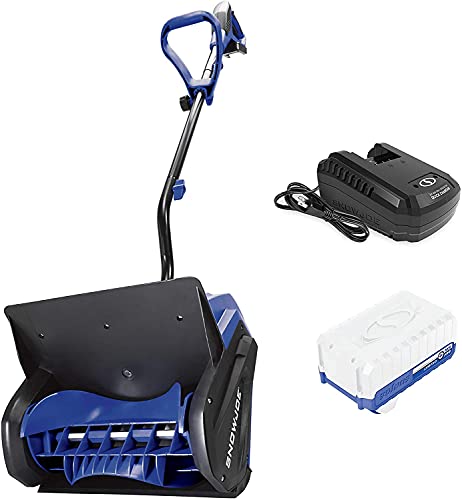 Snow Joe 24V-SS13-RM 24-Volt IONMAX 13-Inch 4-Ah Cordless Snow Shovel, Kit (w/4-Ah Battery + Quick Charger) (Renewed)