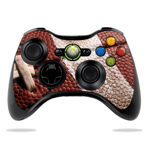 MightySkins Skin Compatible with Microsoft Xbox 360 Controller - Football | Protective, Durable, and Unique Vinyl Decal wrap Cover | Easy to Apply, Remove, and Change Styles | Made in The USA
