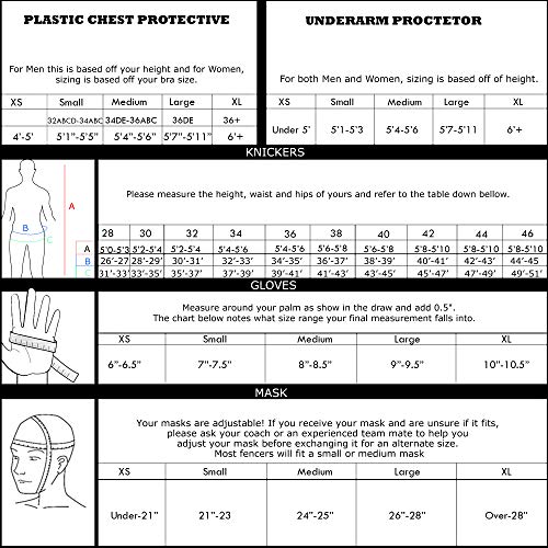 Morehouse USA Fencing - Plastic Fencing Chest Protector for (Female)