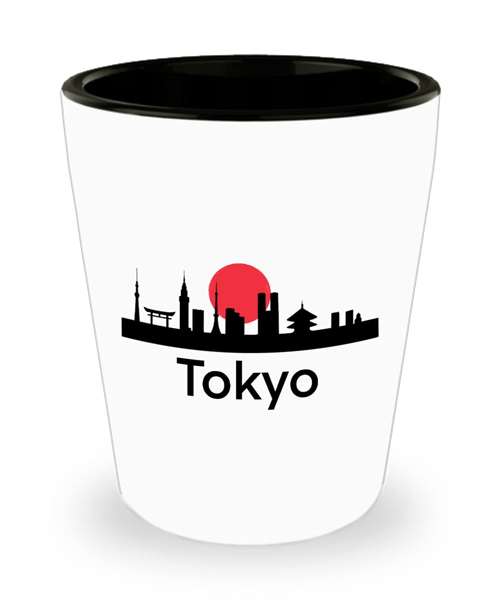 Tokyo City Shot Glass - Tokyo Lover Gifts Idea