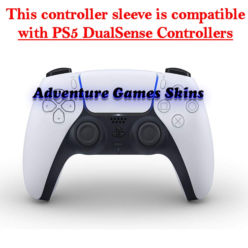 Pink - Silicone Controller Skin Grip Anti-Slip Cover Protector Case - Compatible with PS5 DualSense Controller