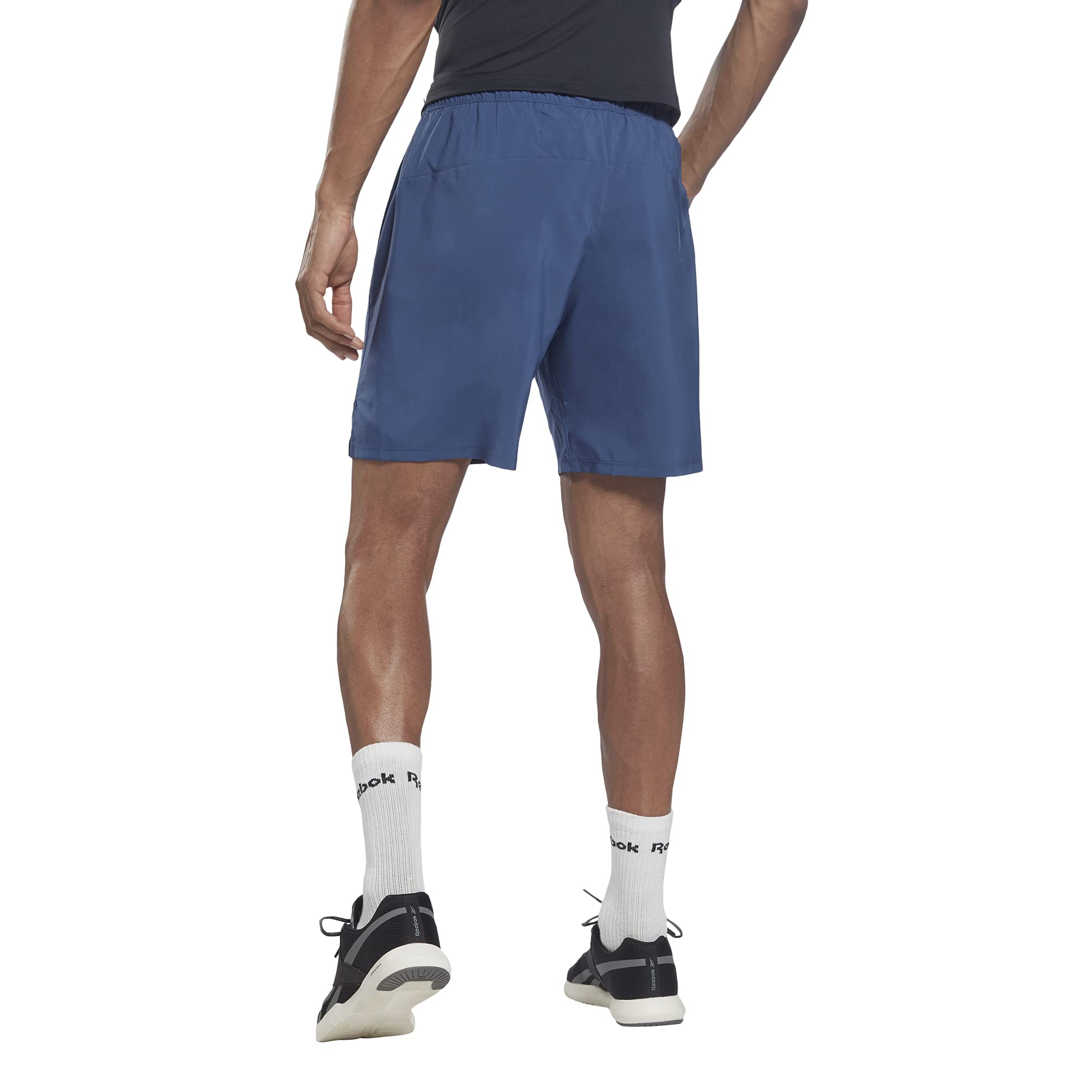 Reebok Men's Standard Speed Shorts 2.0, Batik Blue/Black, 2XL