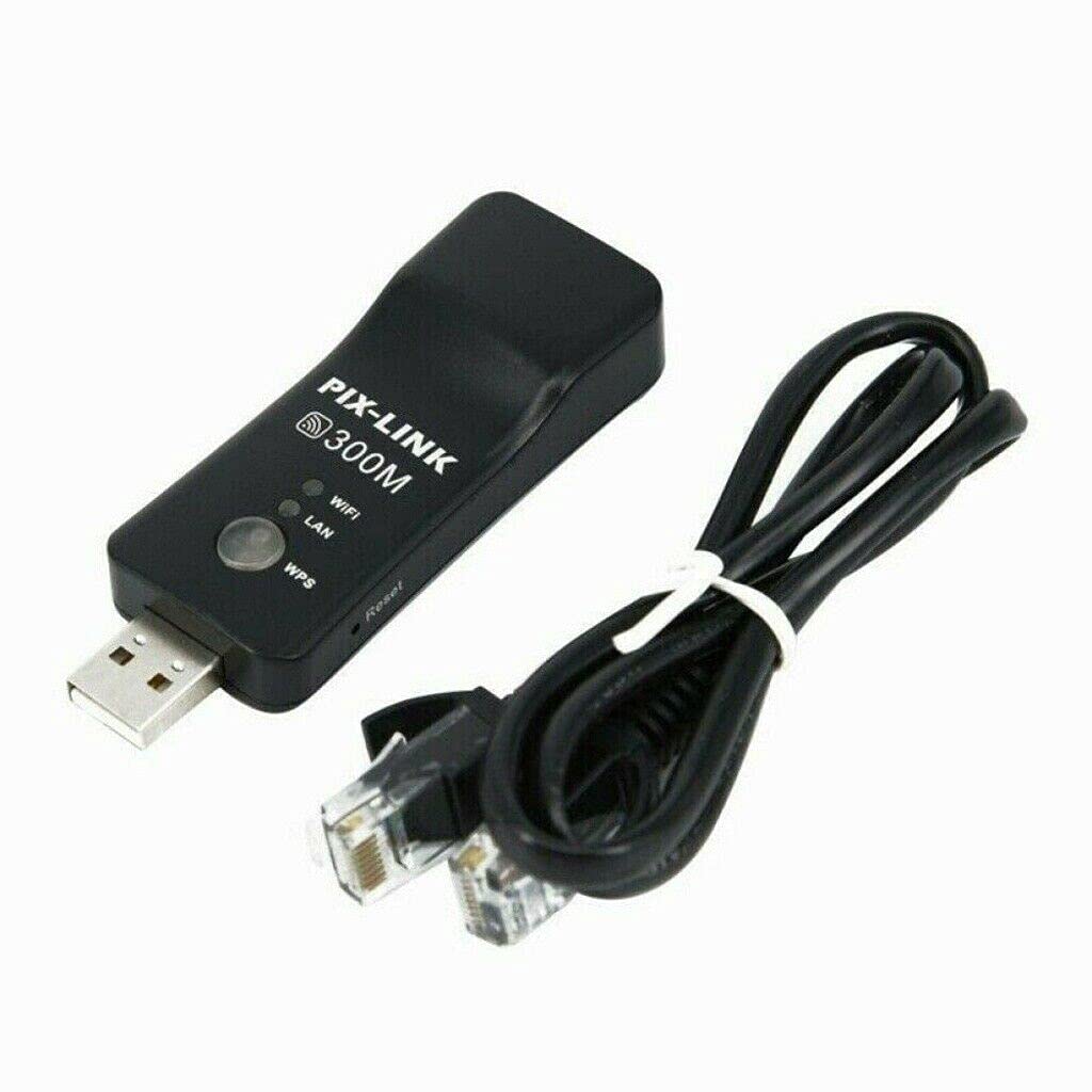 ZOTIN Wireless LAN Adapter, WiFi Adapter, RJ-45 Ethernet Cable Black, for Samsung Smart TV