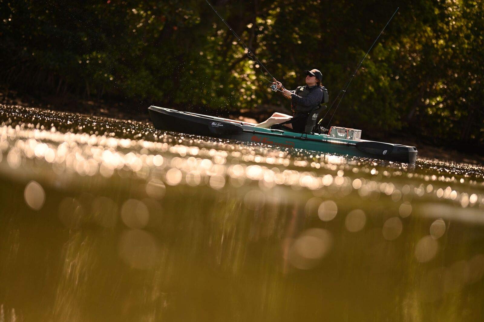 Old Town Sportsman 120 Fishing Kayak (Ember Camo)