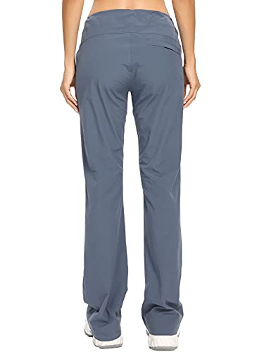 Toomett Women's Golf Pants Athletic Tights Boot Cut Casual Work Pant,2064,Blue,US 2
