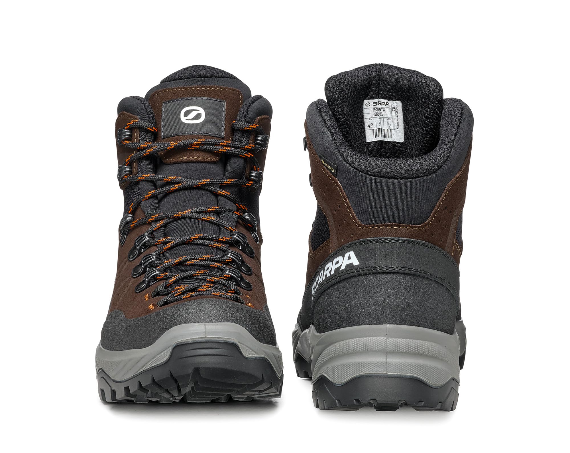 Scarpa Women's Camping & Hiking Boots, Mud Orange, 43.5 EU
