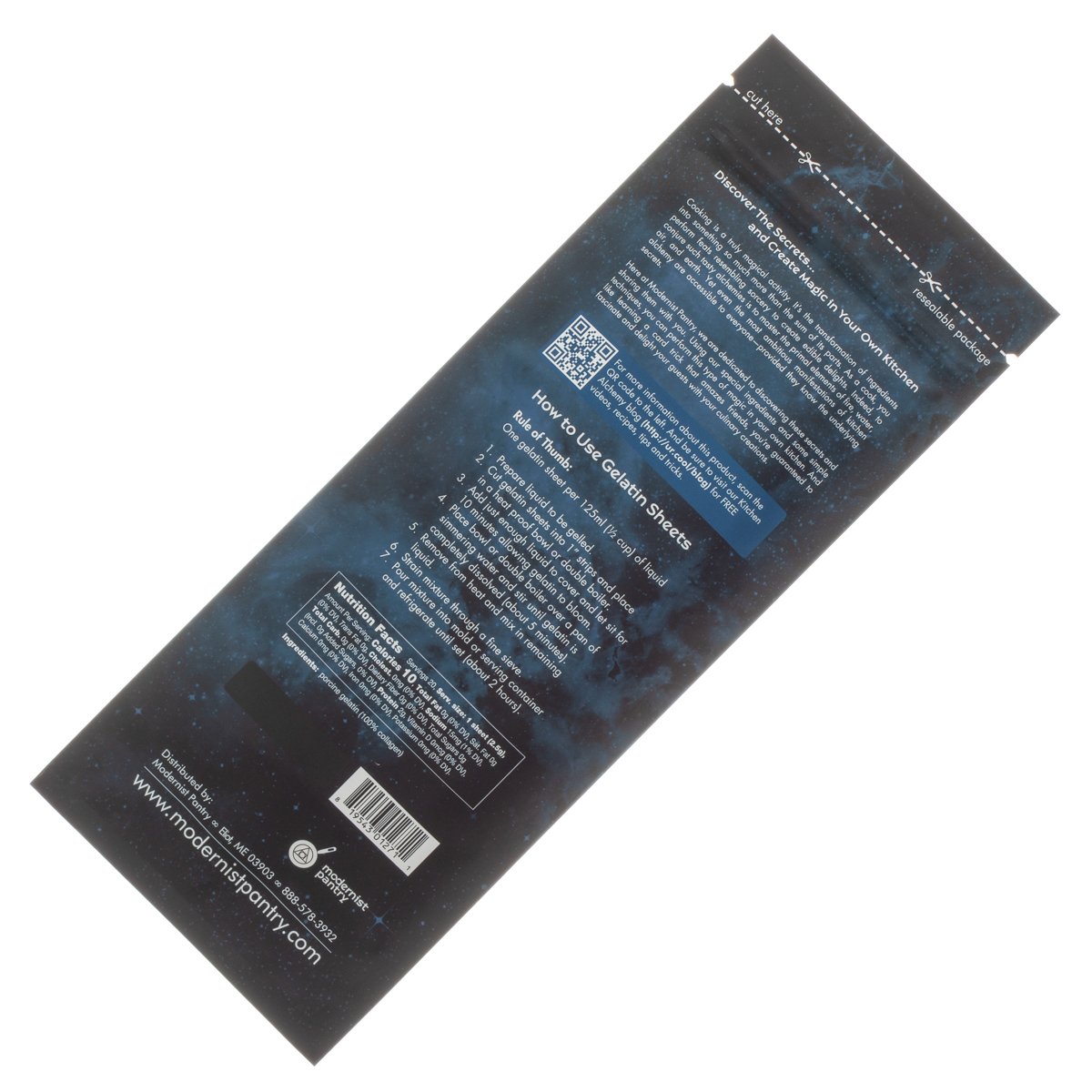 Modernist Pantry® - Silver Gelatin Sheets - 170 Bloom - 20 Sheets