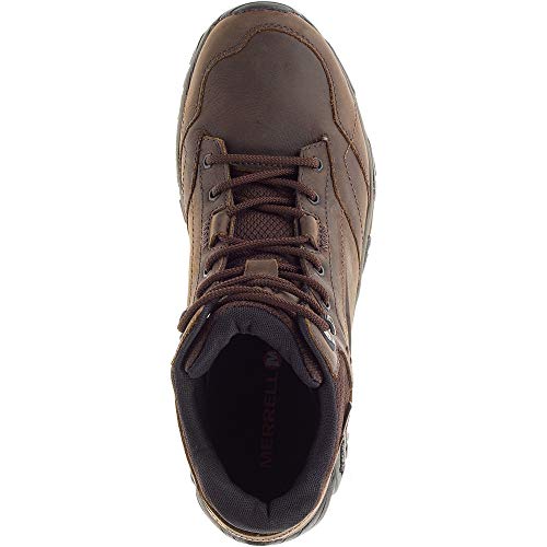 Merrell mens Moab Adventure Mid Wp Hiking Boot, Brown Dark Earth, 10.5 US