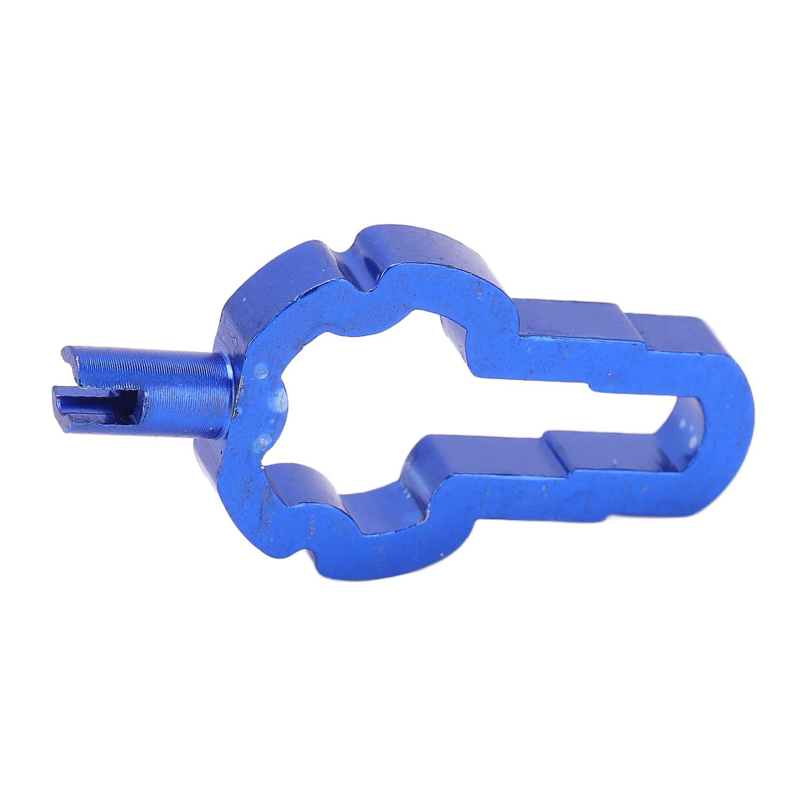 Schrader Presta Valve Core Wrench, Multifunctional Aluminum Alloy Bicycle Valve Tool Hollow Lightweight for Mountain Road Bike