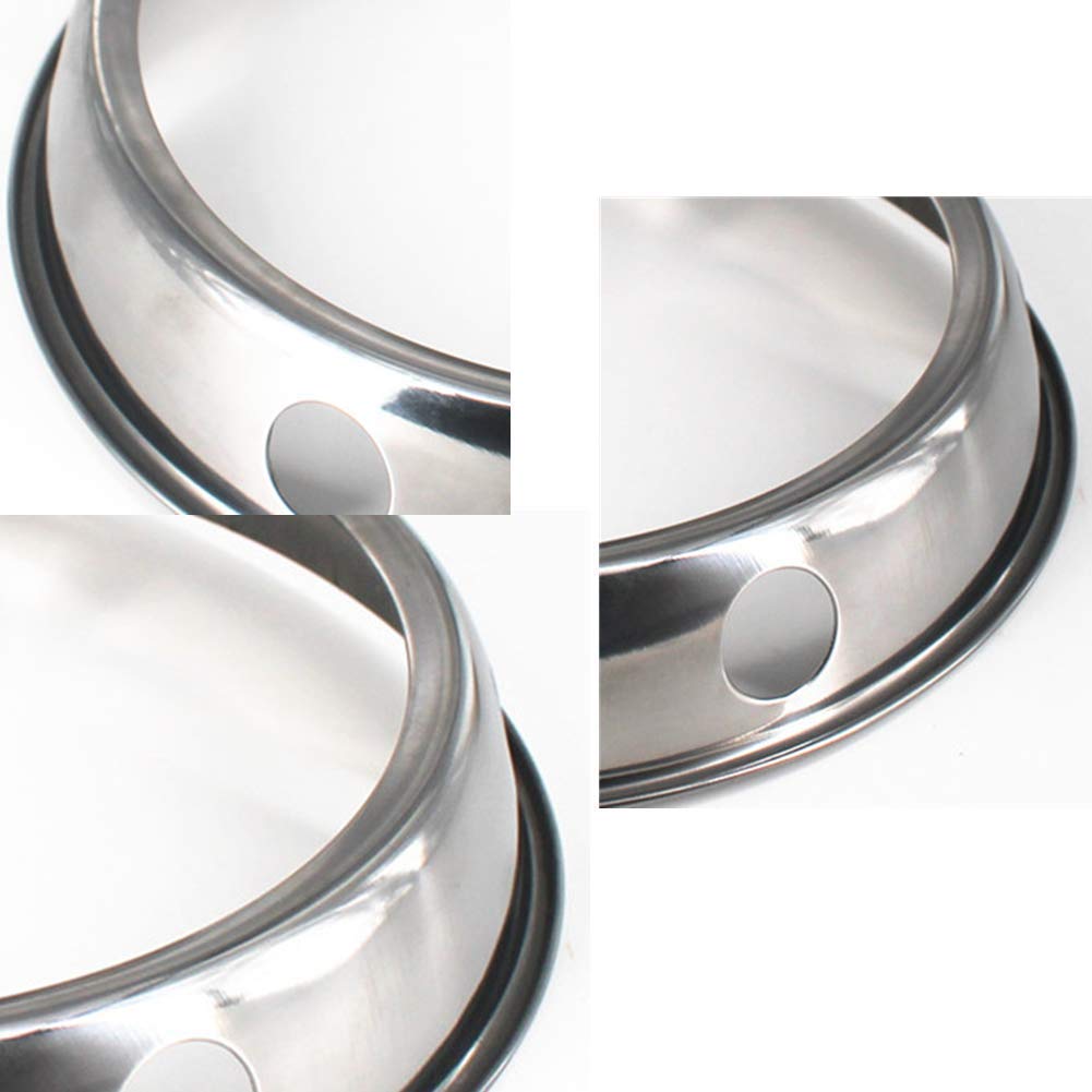 Stainless Steel Wok Ring Wok Rack 7¾-Inch and 9¾-Inch Reversible Size