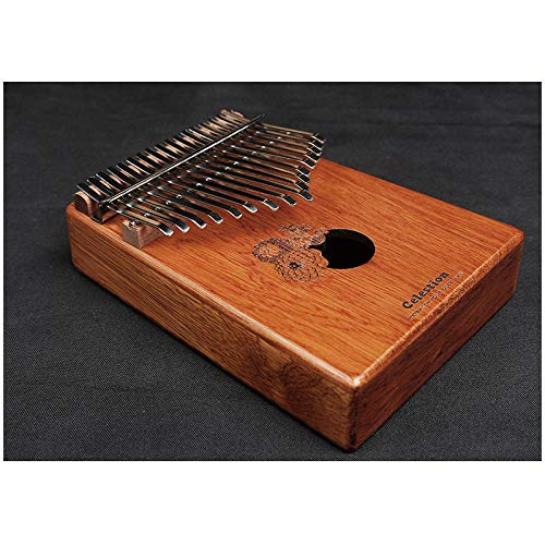 TIANMINJIEDM 17 Tone Kalimba Thumb Piano Solid Wood Veneer Instrument Beginner Kalimba Finger Piano Thumb Piano (Color : A)
