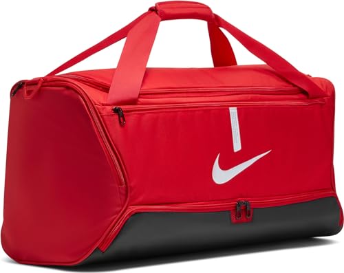 NIKE Unisex's Academy Team-Sp21 Sports Bag, University Red/Black/White, One Size