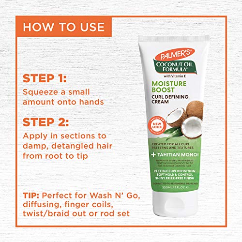 Palmer's Coconut Oil Formula Cream Styler, 7 Ounces