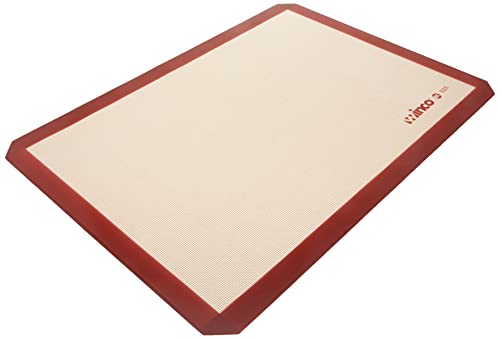 Winco Silicone Baking Mat, Square 16-3/8 by 24-1/2-Inch