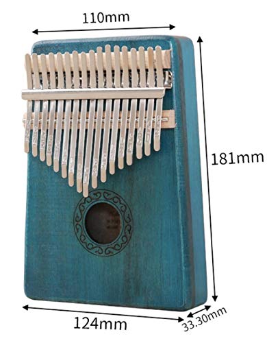 TIANMINJIEDM Kalimba 17-Tone Thumb Piano for Beginners, Finger Piano, Portable Thumb Instrument Thumb Piano (Color : C)