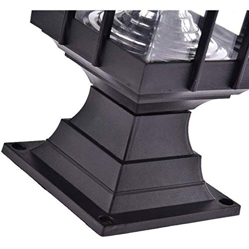 NA TYDEN Column Headlight - Outdoor Waterproof Decorative Wall Lamp Home Garden Column Head Lawn Lamp