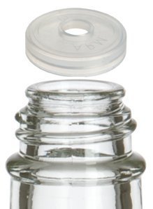 nicebottles Hot Sauce Bottles with Red Caps & Shrink Bands, 5 Oz - Case of 24