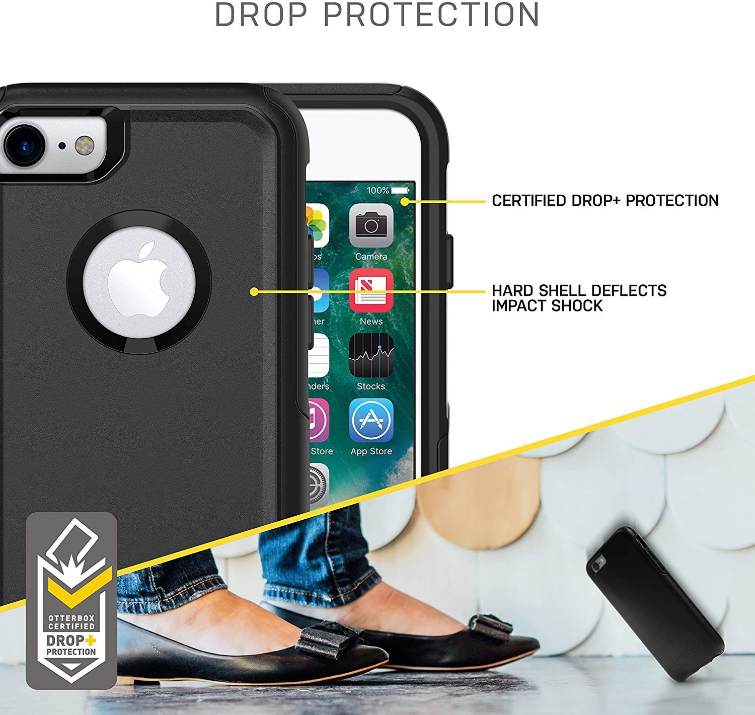OtterBox Commuter Series Case for iPhone 8 Plus & iPhone 7 Plus - Non-Retail Packaging - Bespoke Way