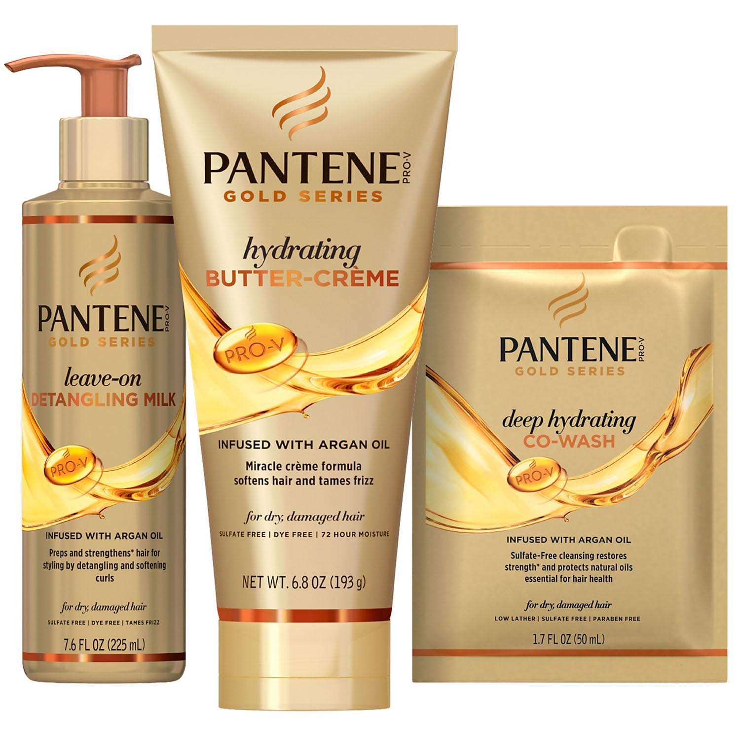 Pantene Leave-On Detangling Milk Conditioner, 1.7 fl. oz.