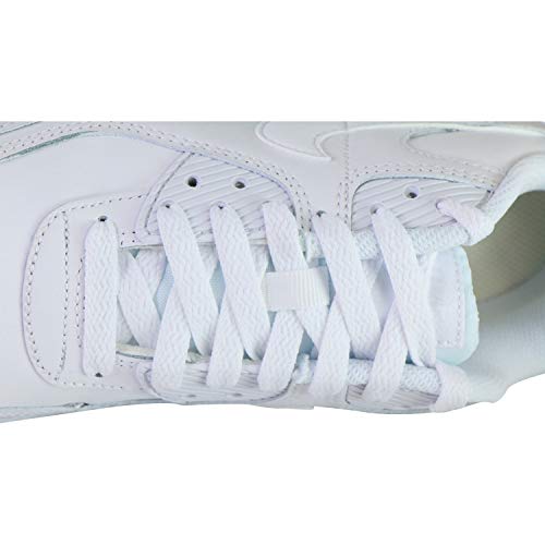 Nike Women's Training Running Shoe, White/White-Metallic Silver, US-0 / Asia Size s