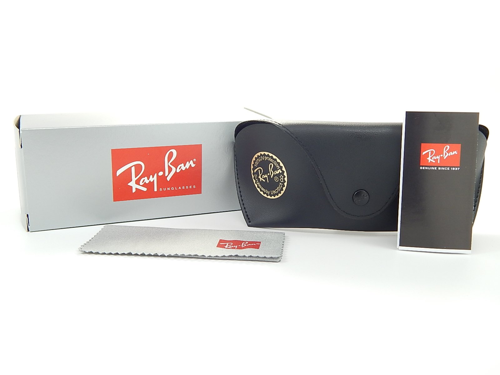 New Ray Ban Polarized Predator 2 RB2027 601/W1 Black/Gray Polarized 62mm Sunglasses