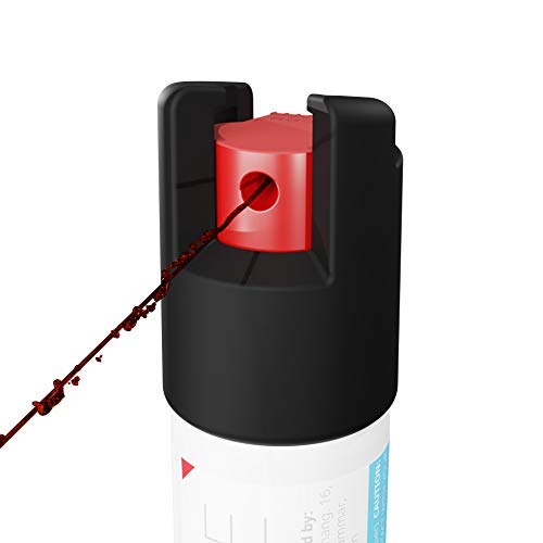 PLEGIUM Pepper Spray for Self Defense β Maximum Strength with UV Dye, Compact, Easy to Hold, 10-Foot Range