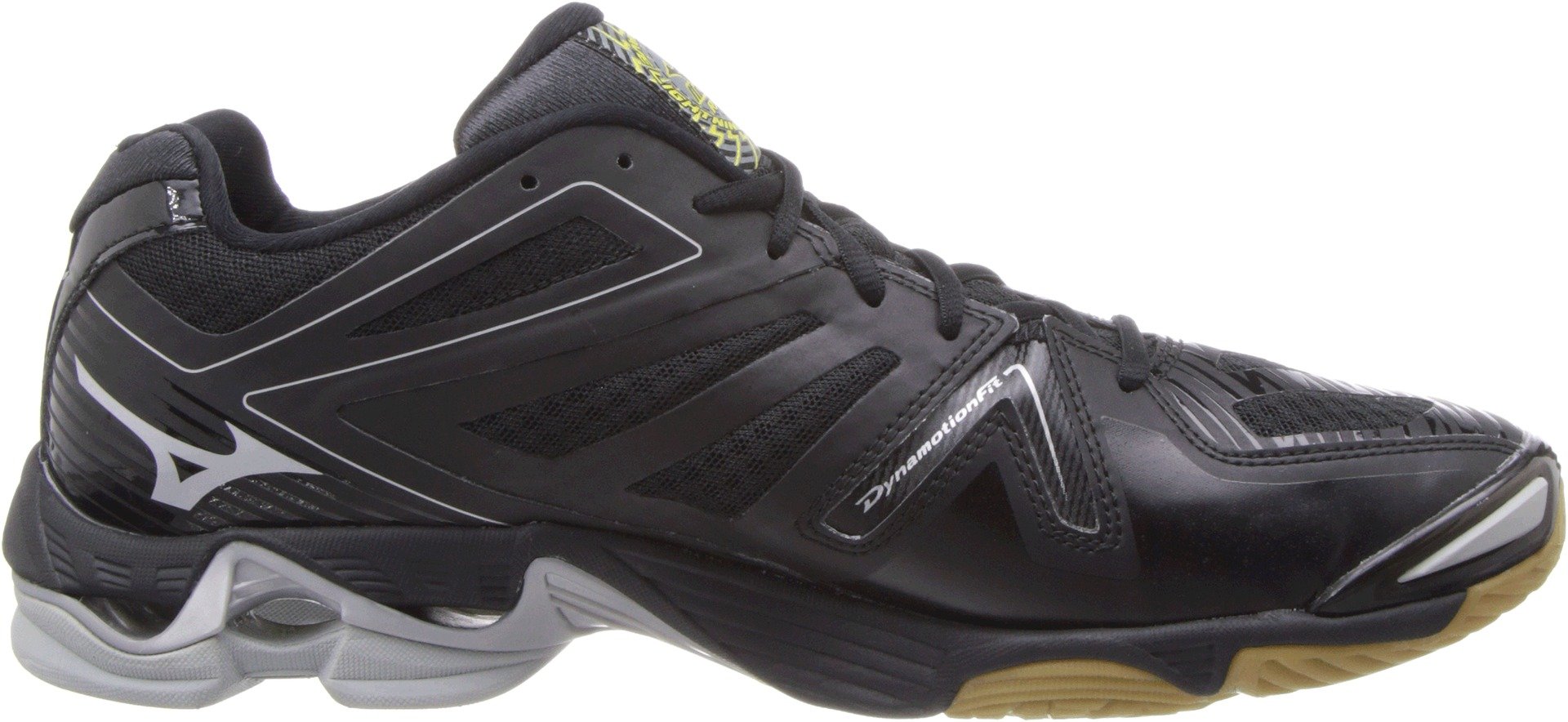 Mizuno Men's Wave Lightning RX3 Volleyball Shoe,Black/Silver,16 M US