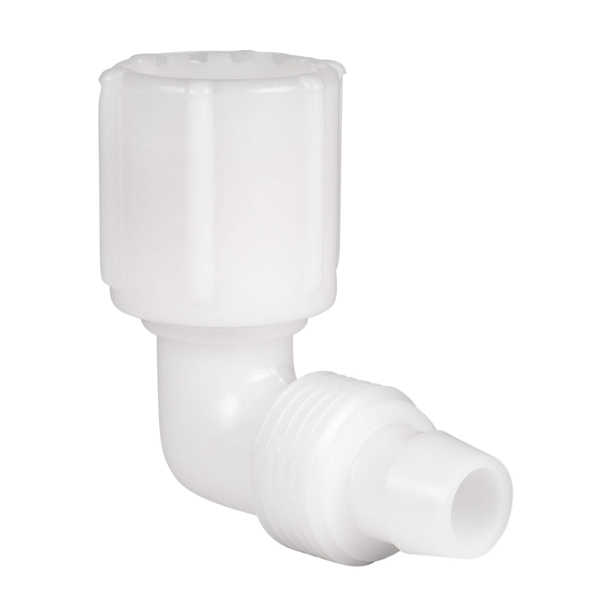 RecPro RV Plumbing Hardware | 06816 | 1/2" Compression to Swivel Faucet Elbow Adapter | 90-Degree Fitting | Pex Pipe/Tubing Fittings (2 Fittings)