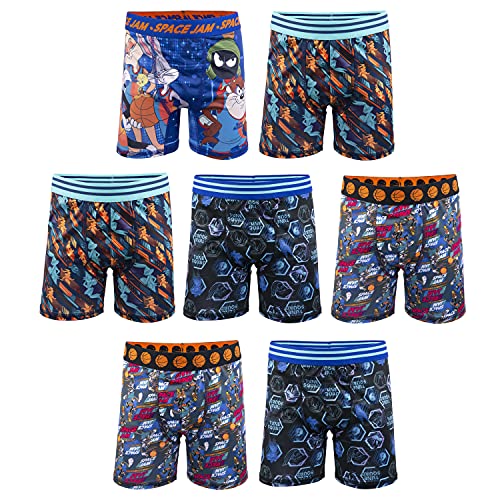 Space Jam Boys' Space Jam Underwear Multipacks, SpaceJam7pkBxrBr, 6