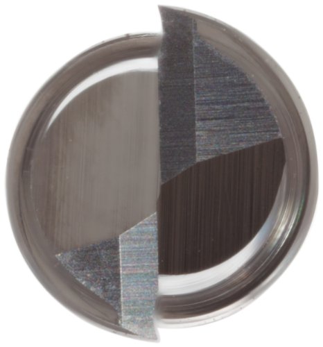 YG-1 - 54558 E5026 Carbide Square Nose End Mill, Extra Long Reach, Uncoated (Bright) Finish, Non-Center Cutting, 30 Deg Helix, 2 Flutes, 3" Overall Length, 0.125" Cutting Diameter, 0.125" Shank Diameter