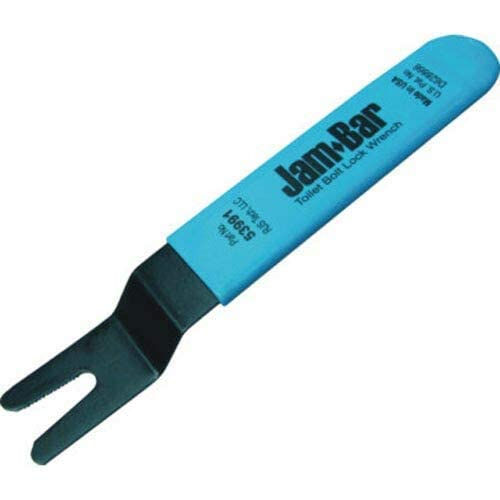 Yuelman Jam-Bar Toilet Bolt Lock Wrench - Stops Toilet Bolt Rotation