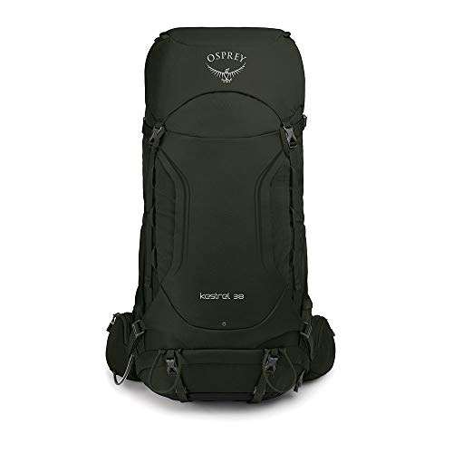 Osprey Kestrel 38 Men's Backpacking Backpack, Picholine Green, Small/Medium