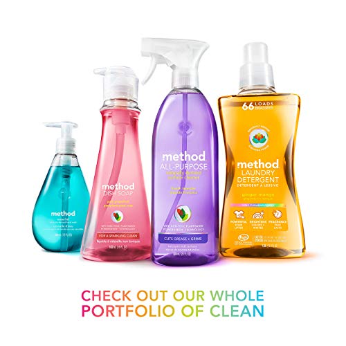 Method Foaming Hand Soap Refill, Sea Minerals, Biodegradable Formula, 28 Fl Oz (Pack of 6)