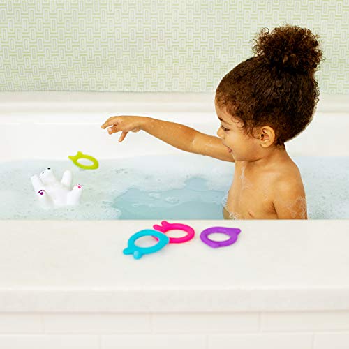 Munchkin® Arctic™ Toss & Stack™ Interactive Toddler Bath Toy and Game, Polar Bear