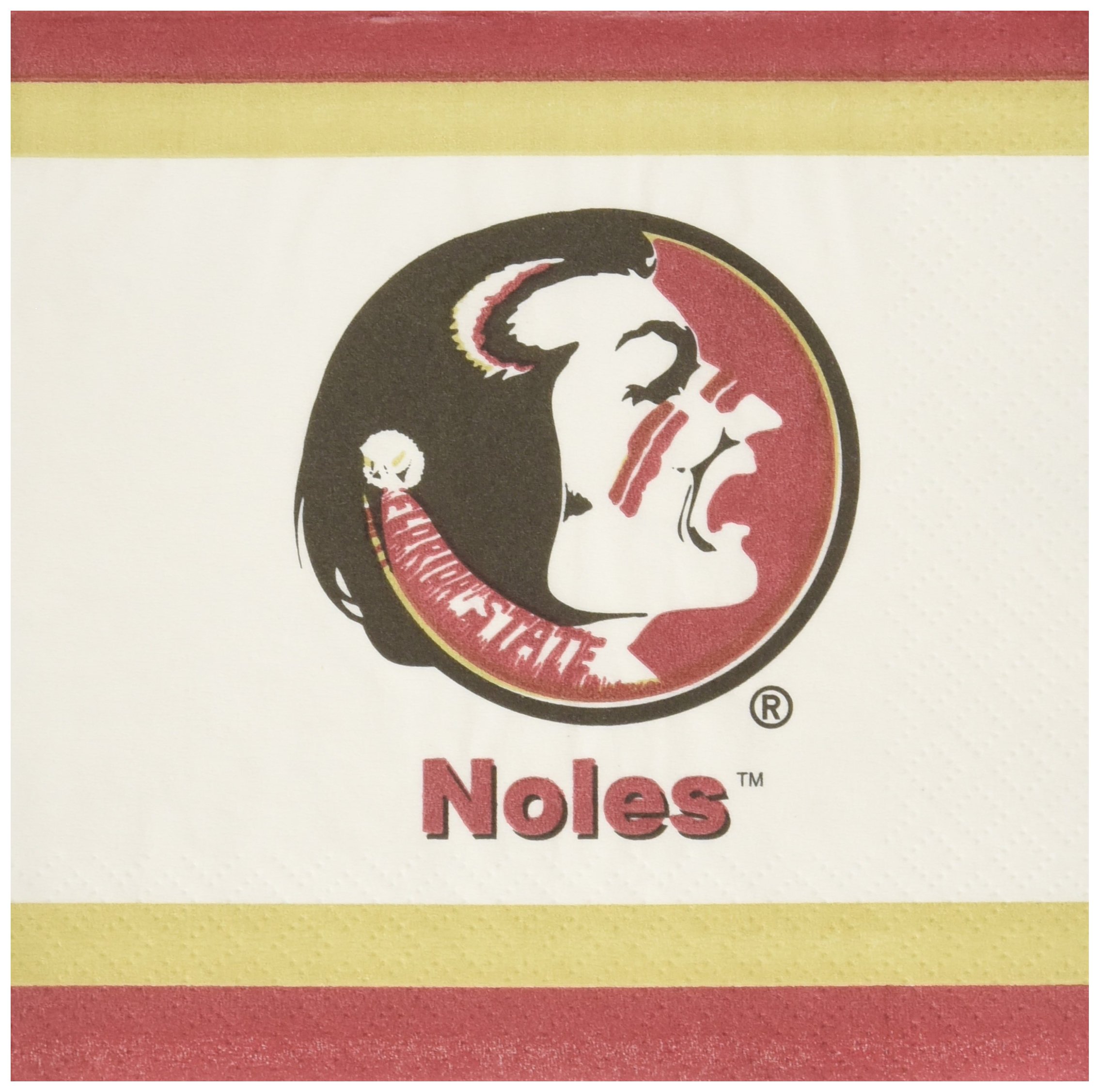 Mayflower Distributing Company Florida State Beverage Napkin, 5", Multicolor
