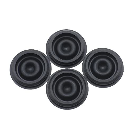 TONRYCUE Rubber Grease Plugs Trailer Dust Cap for Dexter EZ Lube Trailer Axle for Axles Dexter 85-1, 085-001-00, Tiedown Engineering 88174, and AL-KO 085-016-0 (4)