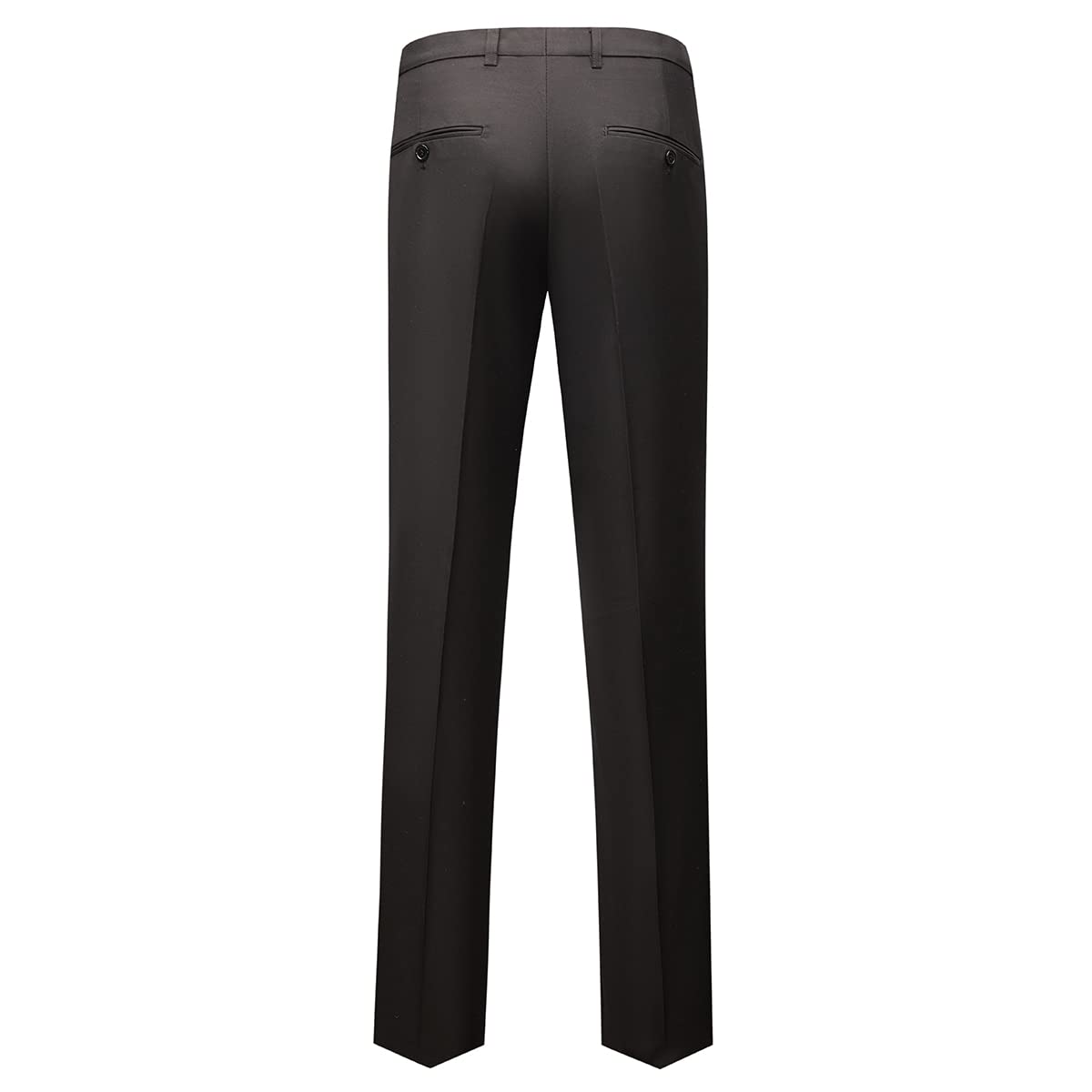 Men's 3 Piece Suit Slim Fit One Button Solid Tuxedo Jacket Suits for Men Slim Fit for Wedding Prom Blazer Vest Pants Black